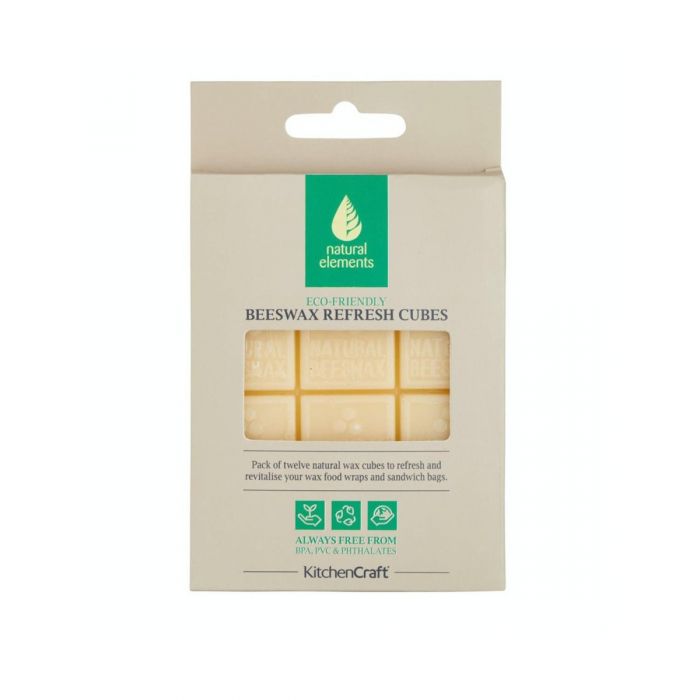 Kitchencraft Natural Elements – Beeswax Refresh Cubes | All Green – All-Green