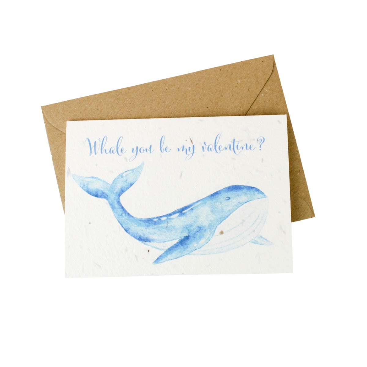 Green Planet Living 'Whale You Be My Valentine?' Plantable Seeded Card ...
