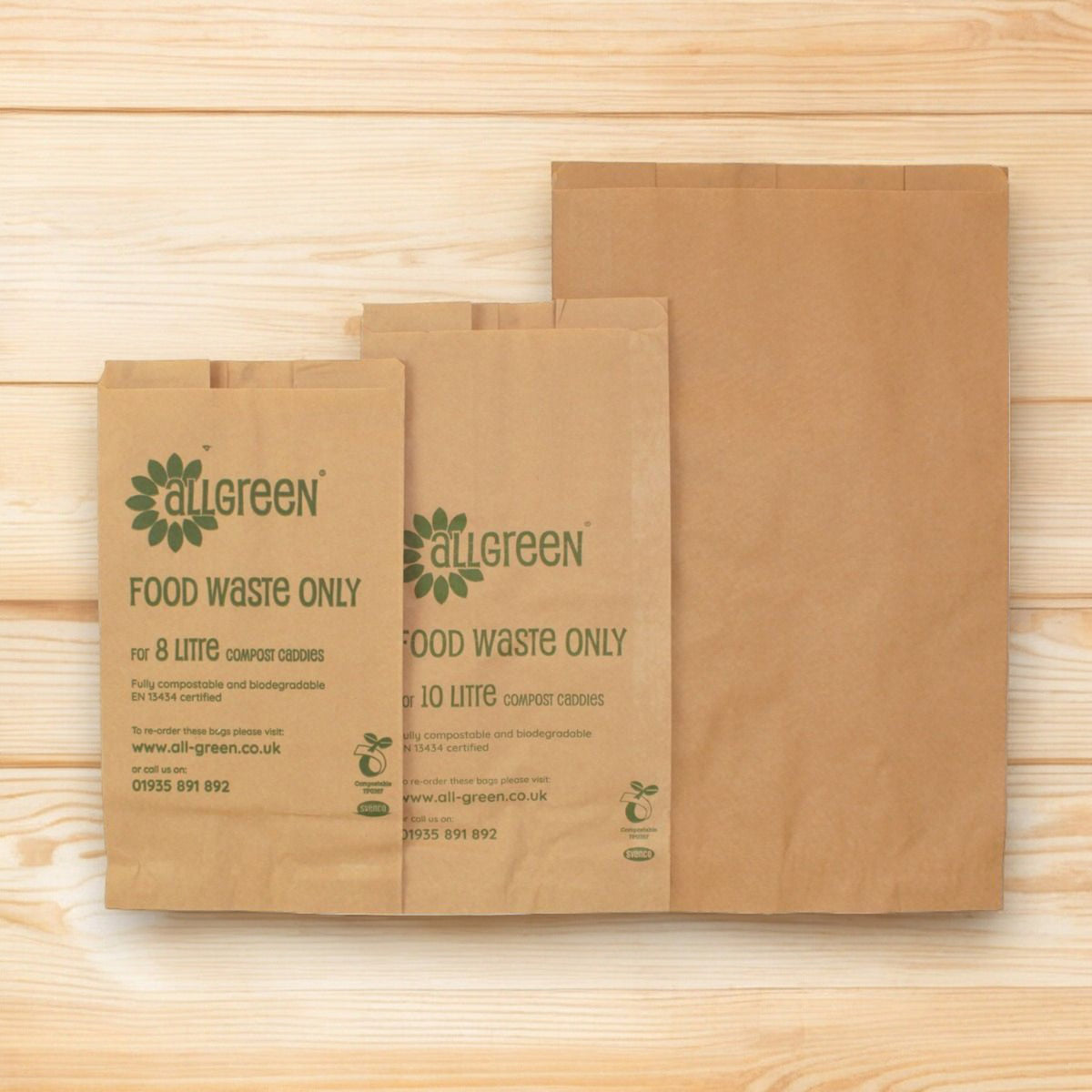Compostable Bags Sample Packs from All-Green with Free Delivery