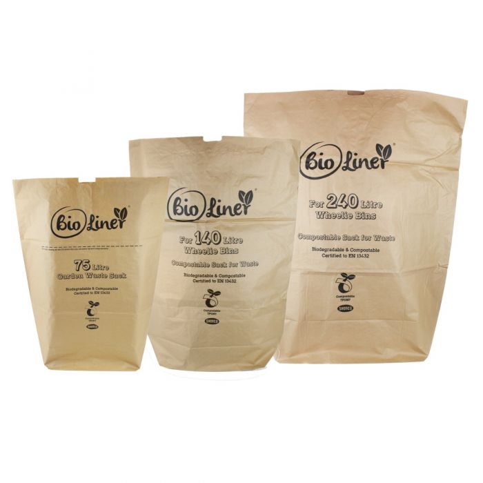 All-Green Sample Compostable Large Ecosack Paper Bag Pack