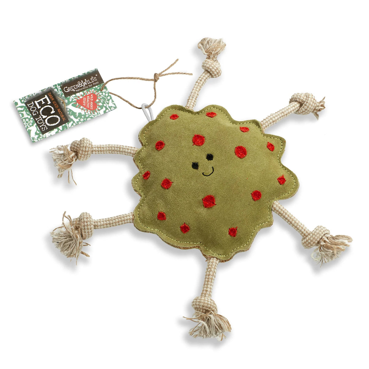 Green & Wilds Eco Dog Toy - Splodge – All-Green