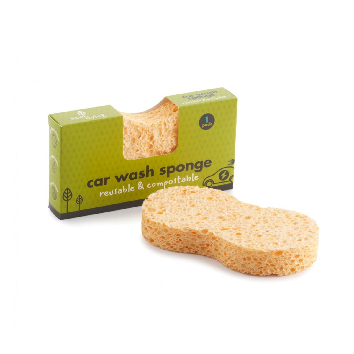 Shop Eco Living Compostable Car Cleaning Sponges from All Green – All-Green