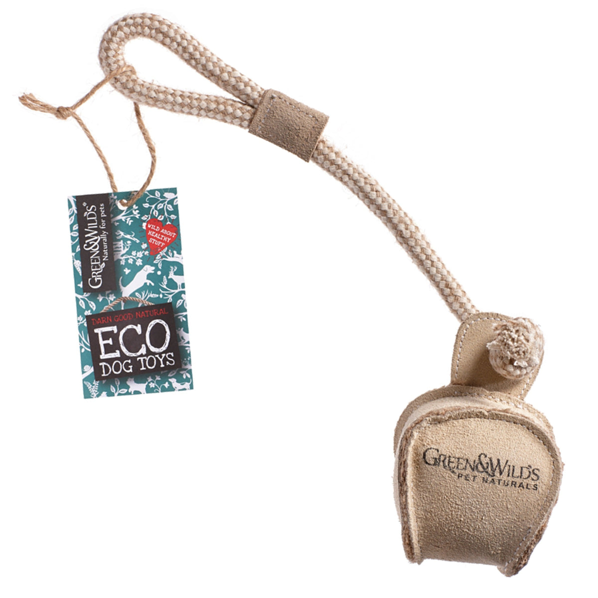 Green & Wilds Eco Dog Toy - Chuck Ball, from All-Green with Free Delivery!