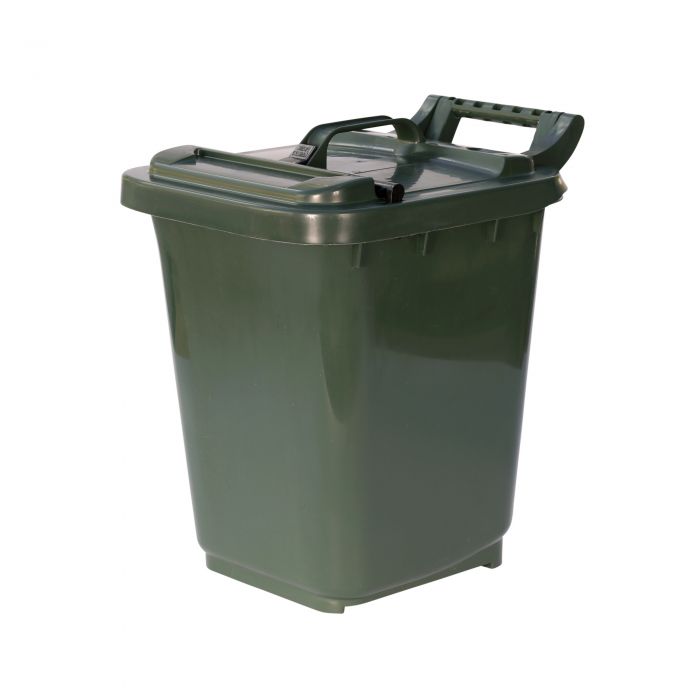 Green Large Kerbside Compost Caddy with Locking Lid - 23L – All-Green