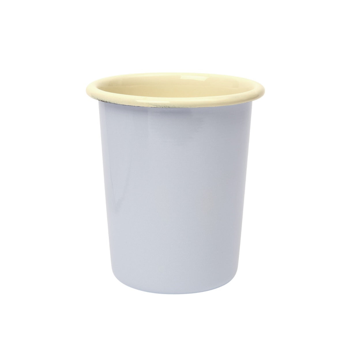 Dexam Vintage Home Grey/Lilac Enamel Beaker - Set of 1, 2 or 4 – All-Green
