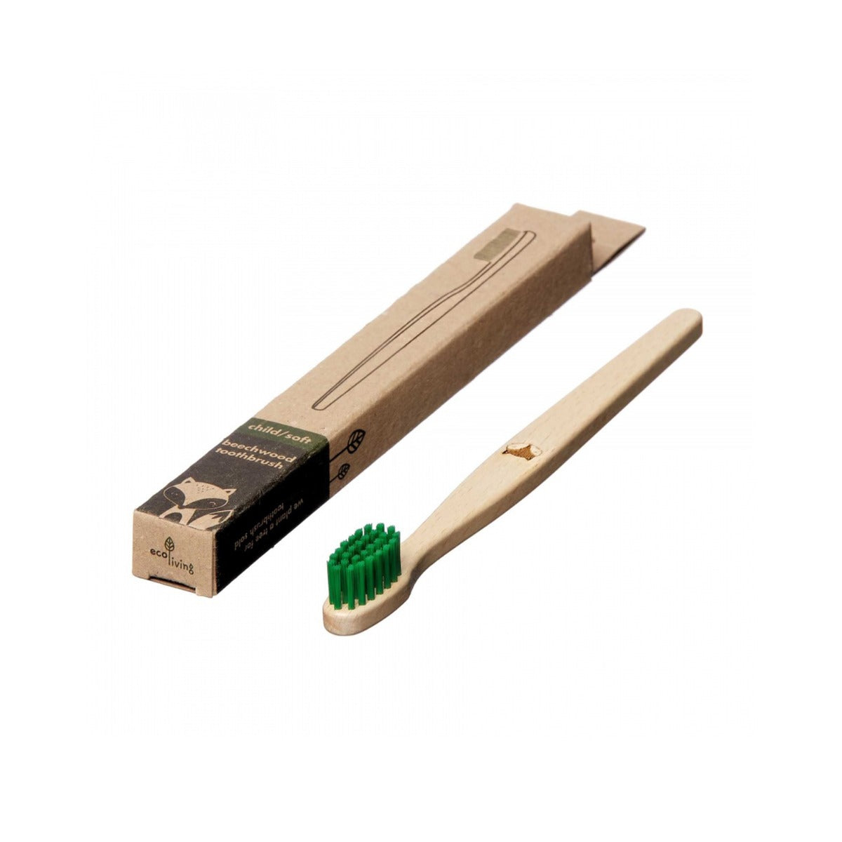 Shop Eco Living Kids Toothbrush - Fox at All Green – All-Green