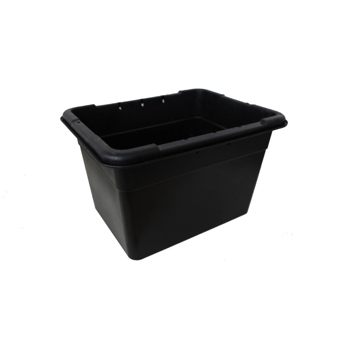 Grab Black Plastic Recycling Box - 55L - For Outdoor Use – All-Green