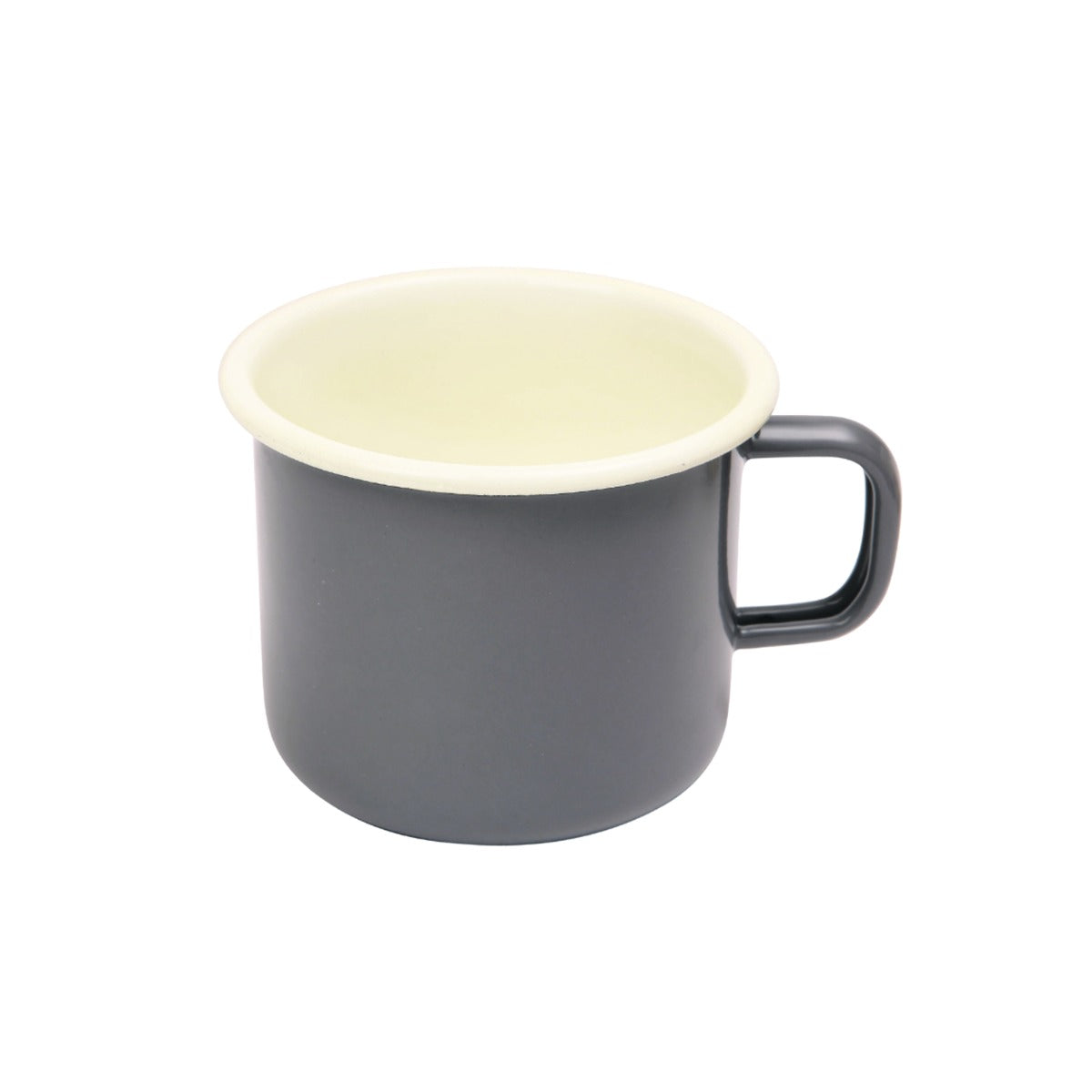 Dexam Vintage Home Slate Grey Enamel Mugs - Set of 1, 2 or 4 – All-Green