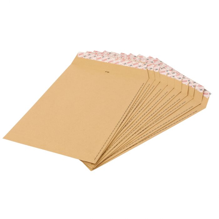 Manilla C4 Heavyweight Pocket Peel and Seal Envelopes From All-Green