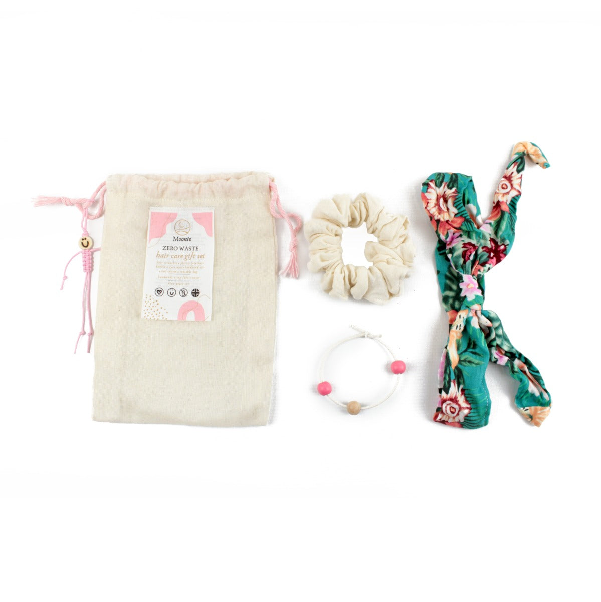 Moonie Zero Waste Hair Care Gift Set – All-Green