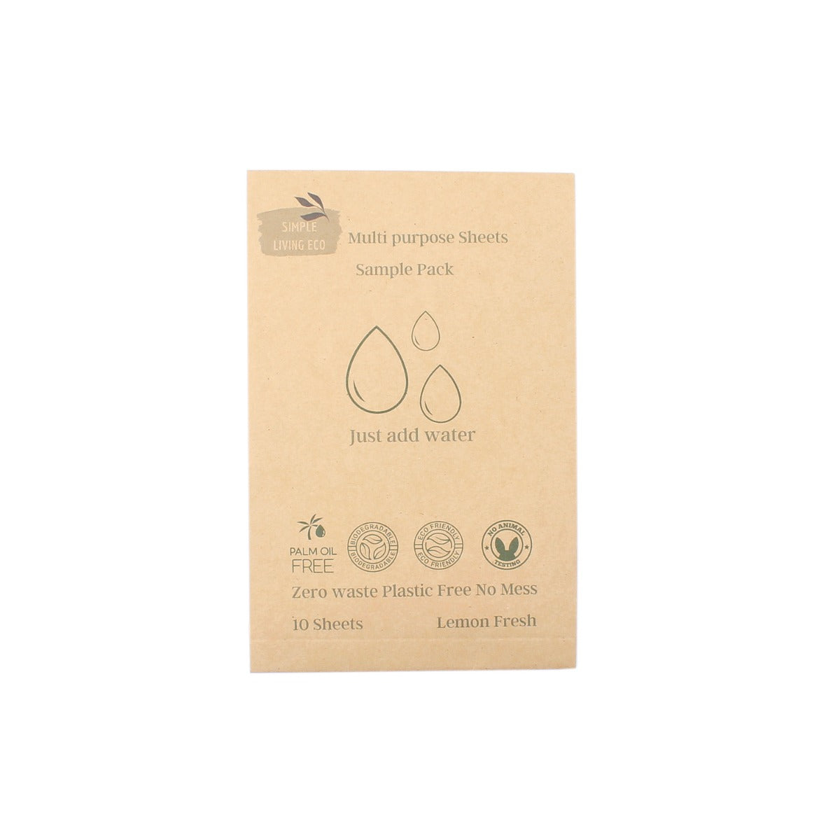 Multi Purpose Cleaner Sheets Lemon Fresh - Pack of 10 – All-Green