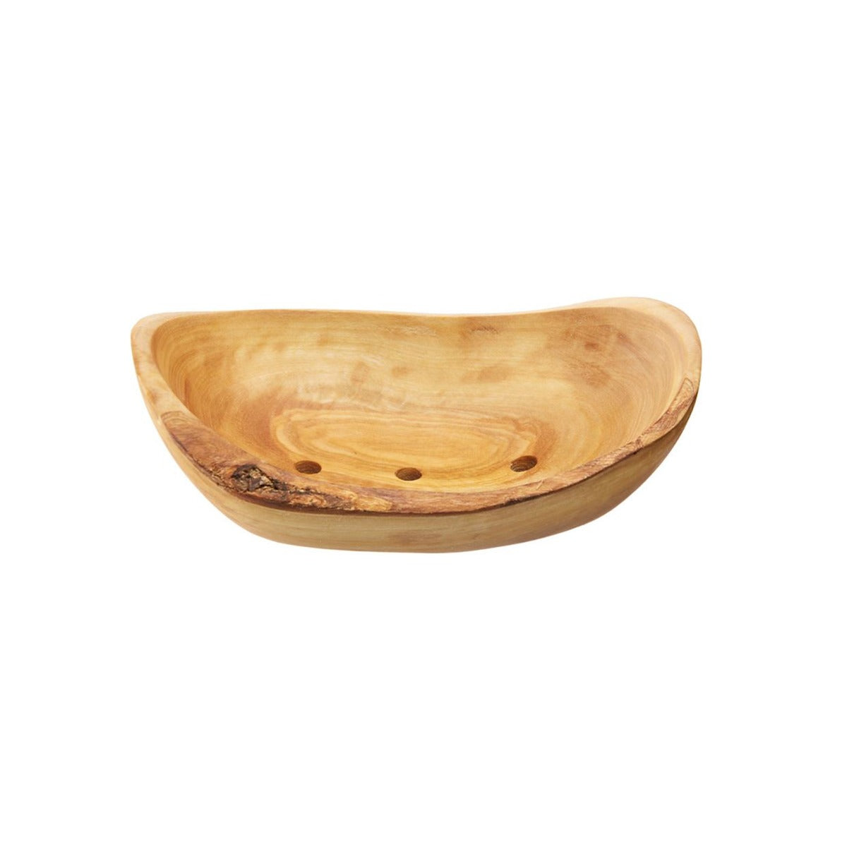 Eco Living Olive Wood Oval Soap Dish - Small | All Green – All-Green