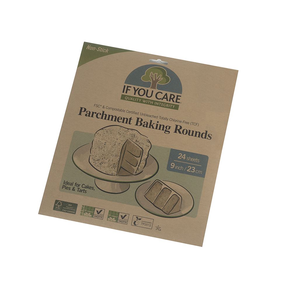If You Care Paper Parchment Rounds for baking – All-Green