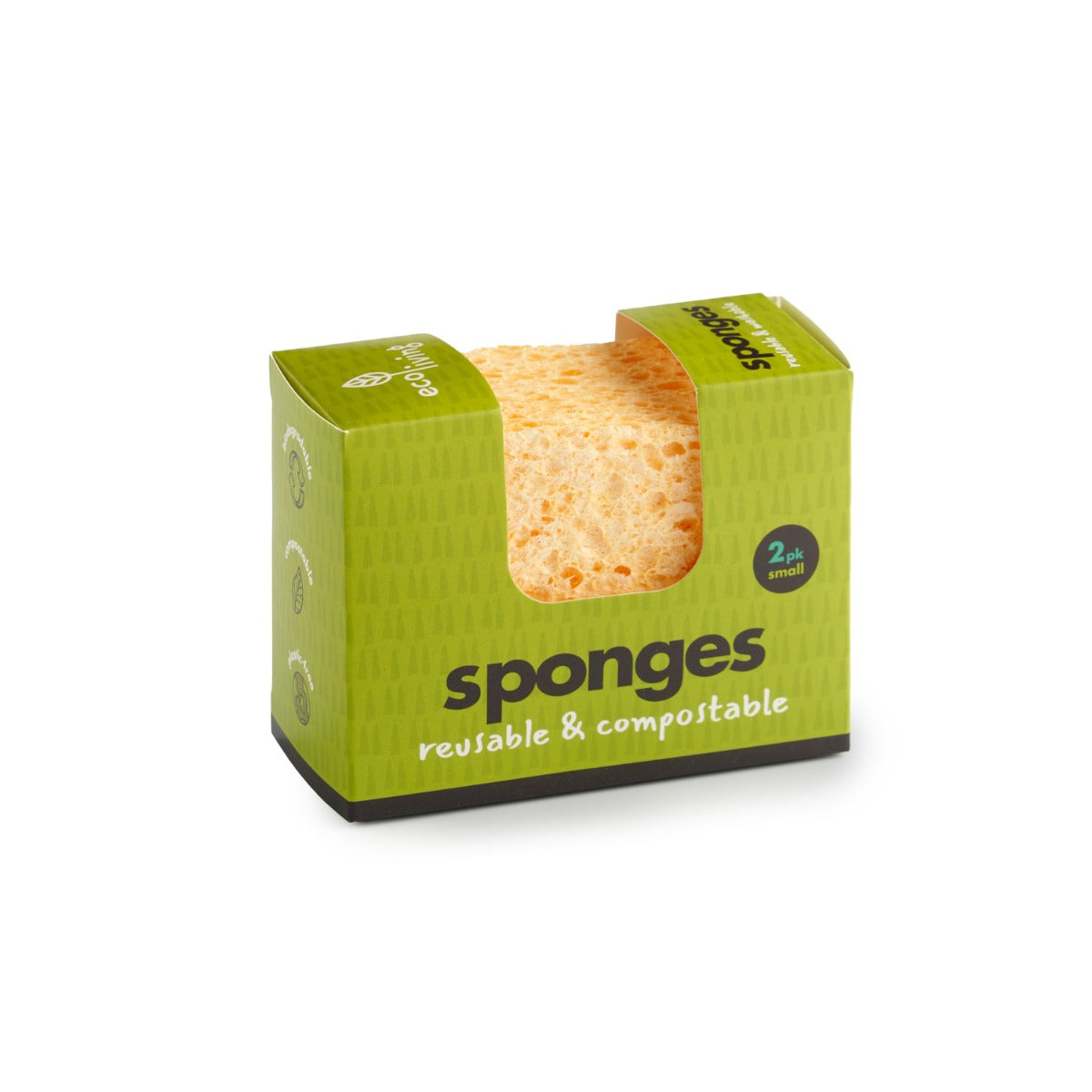 Compostable Wavy Sponges - 2 Pack – All-Green